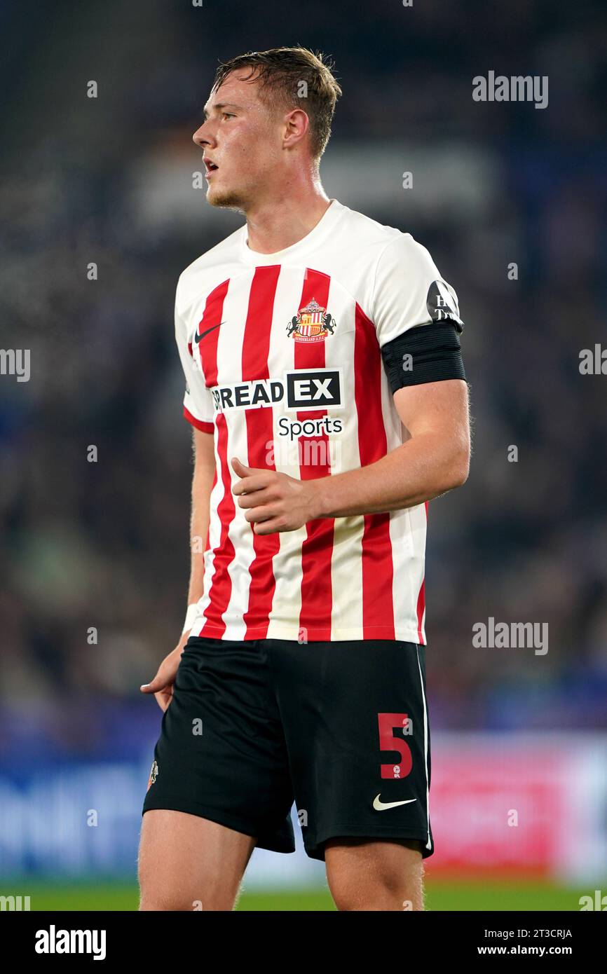 Sunderland's Daniel Ballard looks on during the Sky Bet Championship ...