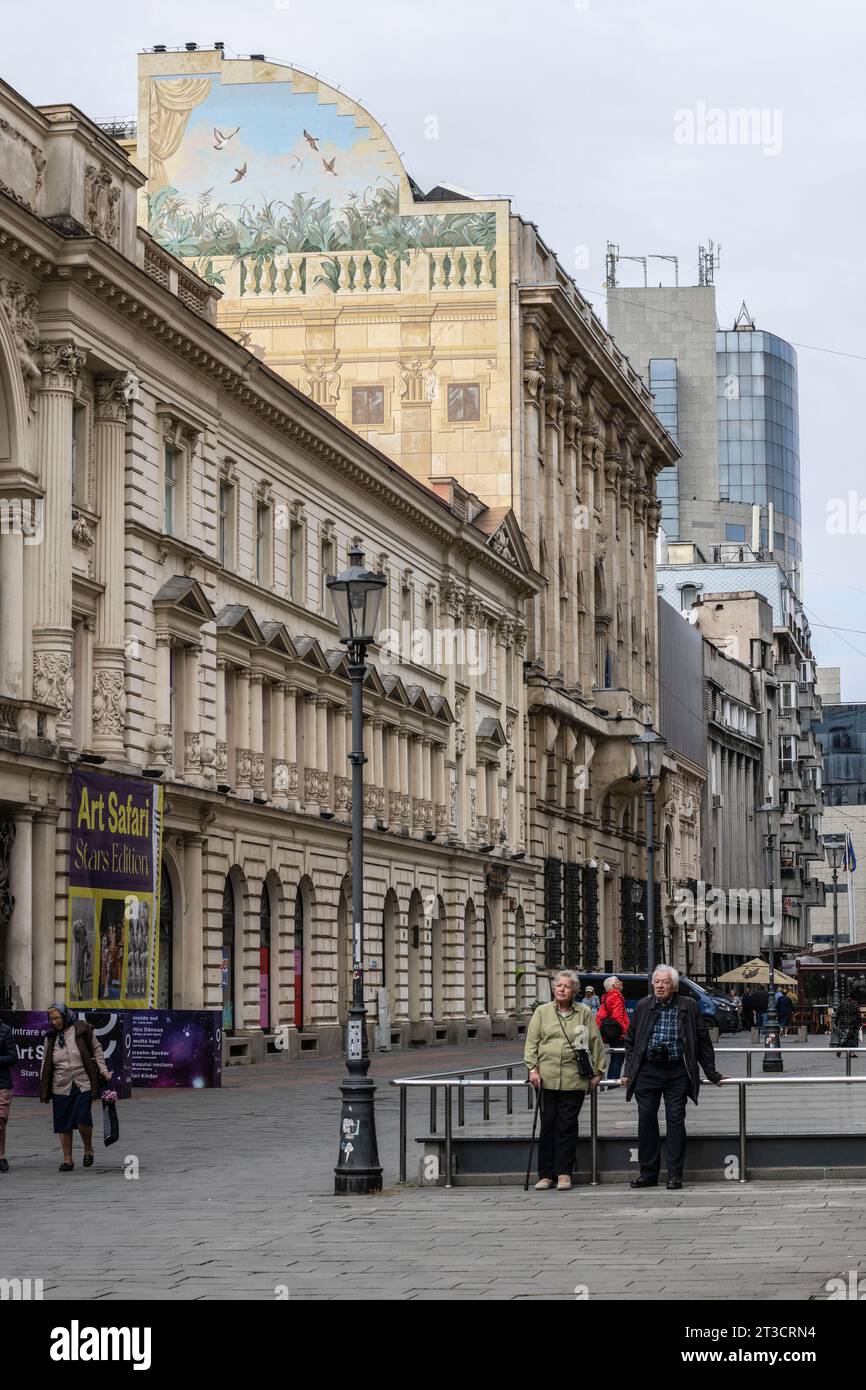 Old Town Bucharest, Romania Stock Photo - Alamy