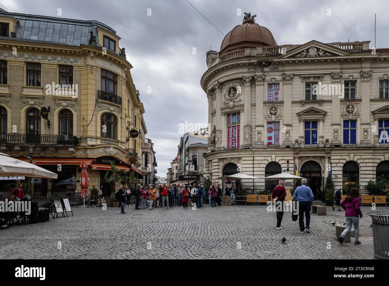 Old Town Bucharest, Romania Stock Photo - Alamy