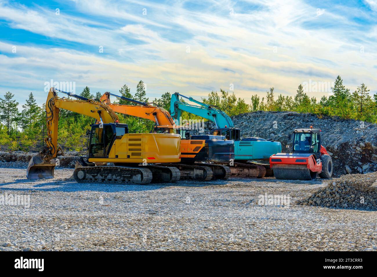 Heavy Construction Equipment, Tractors, Excavators, and Bulldozers ...