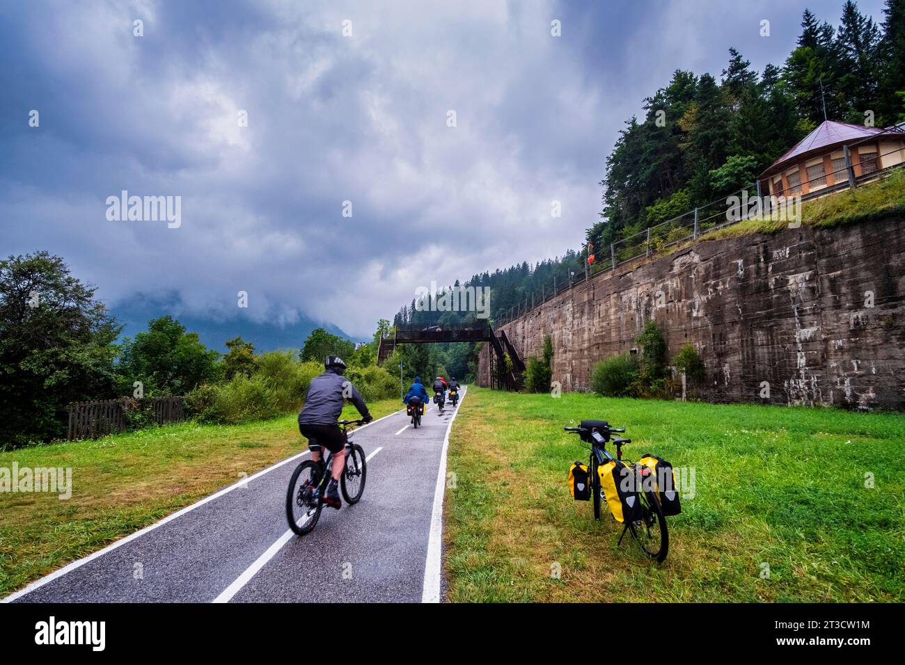 Alpe adria cycle path hi-res stock photography and images - Alamy