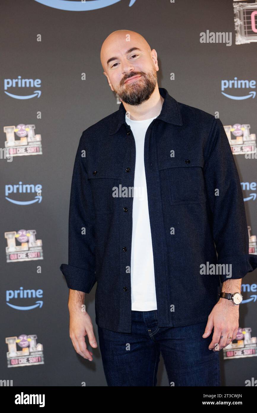 Paris, France. 24th Oct, 2023. Kyan Khojandi attends the premiere of ...