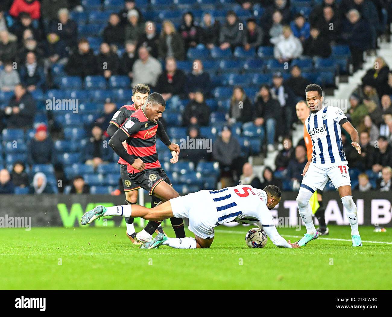 24th October 2023: The Hawthorns, West Bromwich, West Midlands, England ...