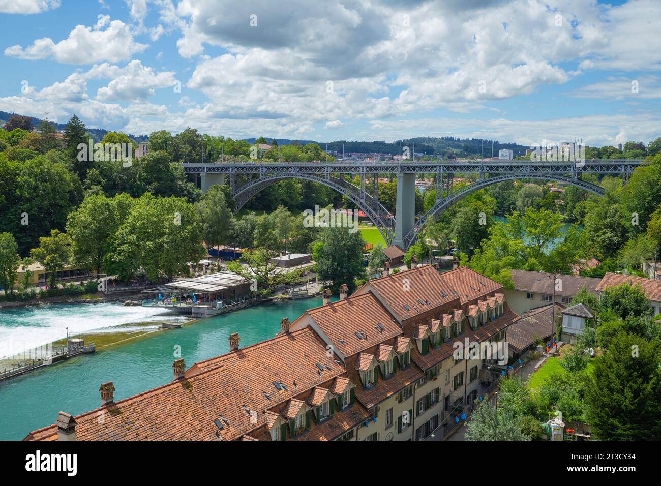 Kirchenfeldbrücke bridge in Bern, Switzerland Stock Photo - Alamy