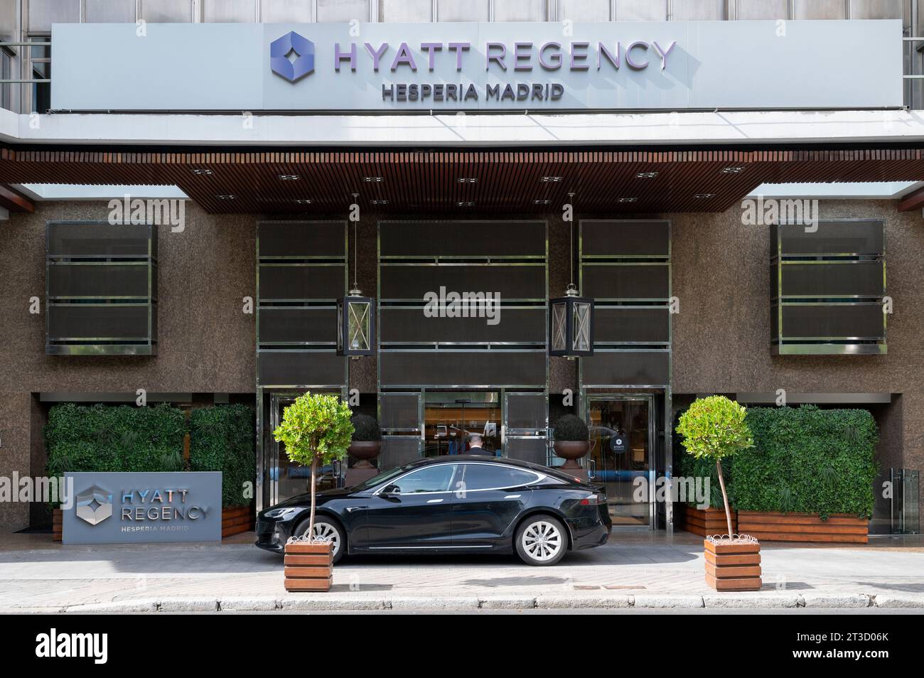 American multinational hospitality company Hyatt Hotels Regency seen in ...