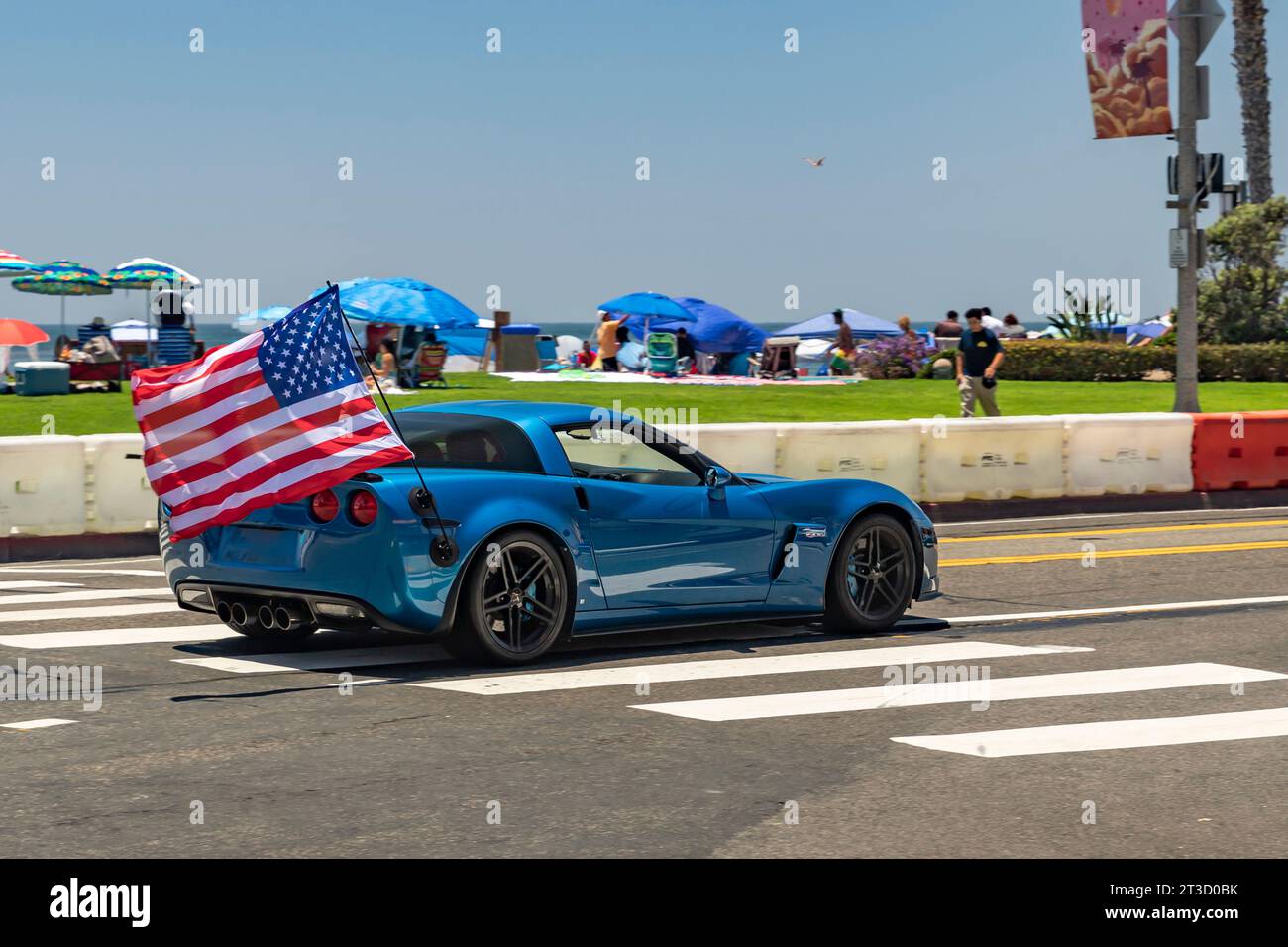 July 4, 2023, Laguna Beach, California, US: Independence Day in the ...