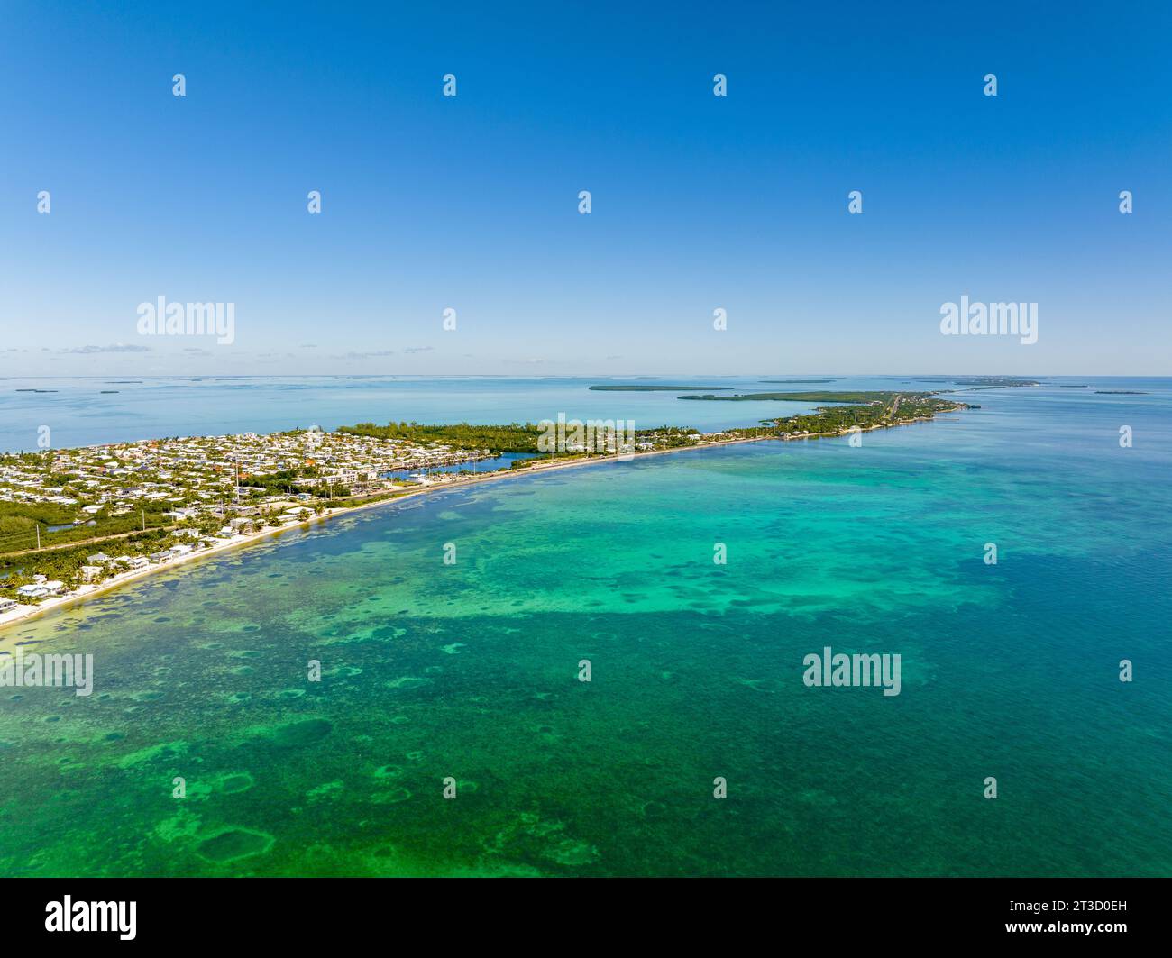 Aerial photo Florida Keys circa 2023 Stock Photo - Alamy