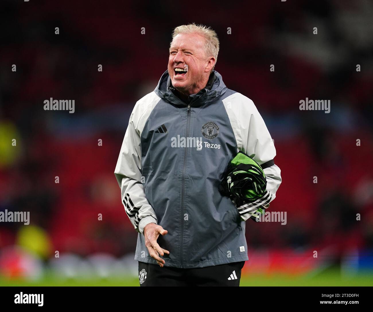 Manchester United assistant coach Steve McClaren prior to the UEFA ...