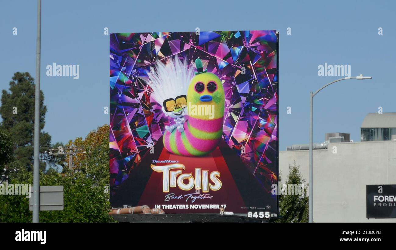 Los Angeles, California, USA 20th October2023 Trolls Band Together ...