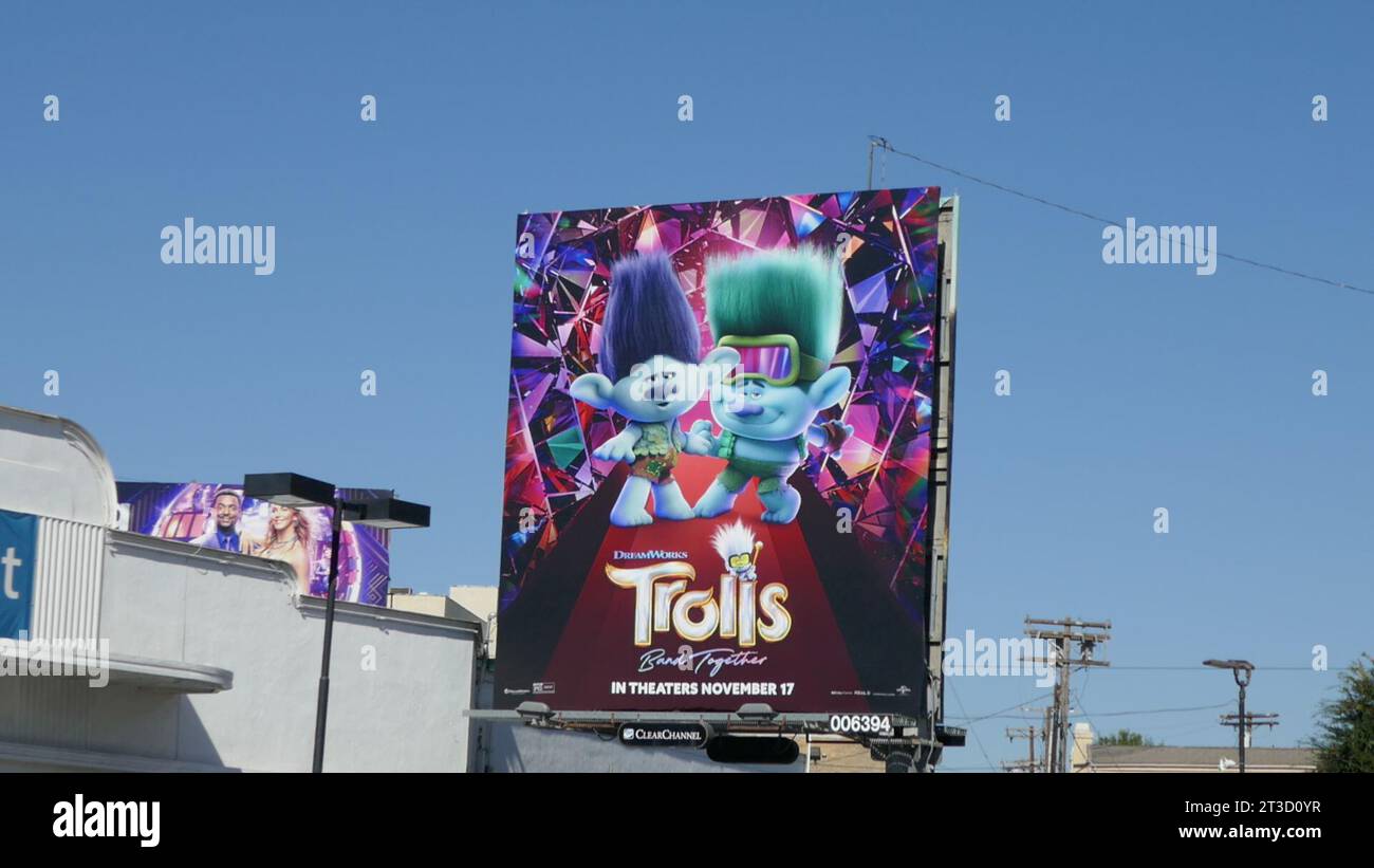 Los Angeles, California, USA 20th October2023 Trolls Band Together ...