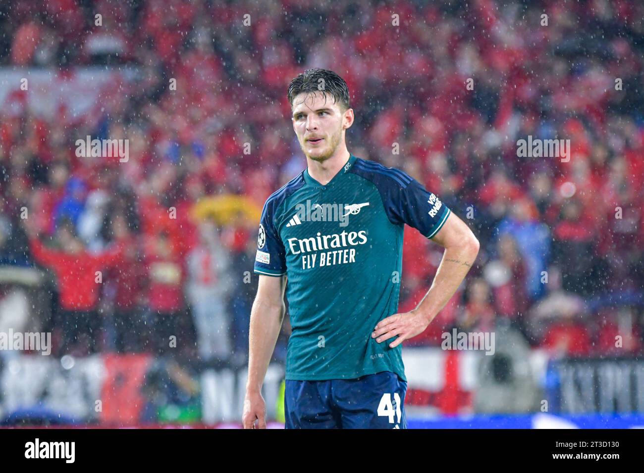 Declan Rice reacts during the UEFA Champions League match Sevilla vs ...