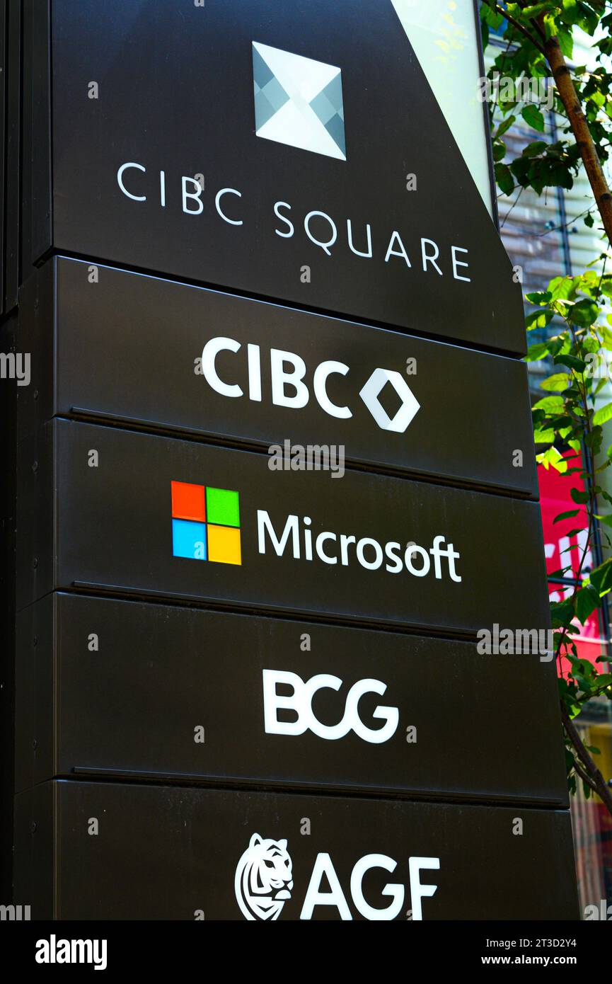 Cibc office building hi-res stock photography and images - Alamy