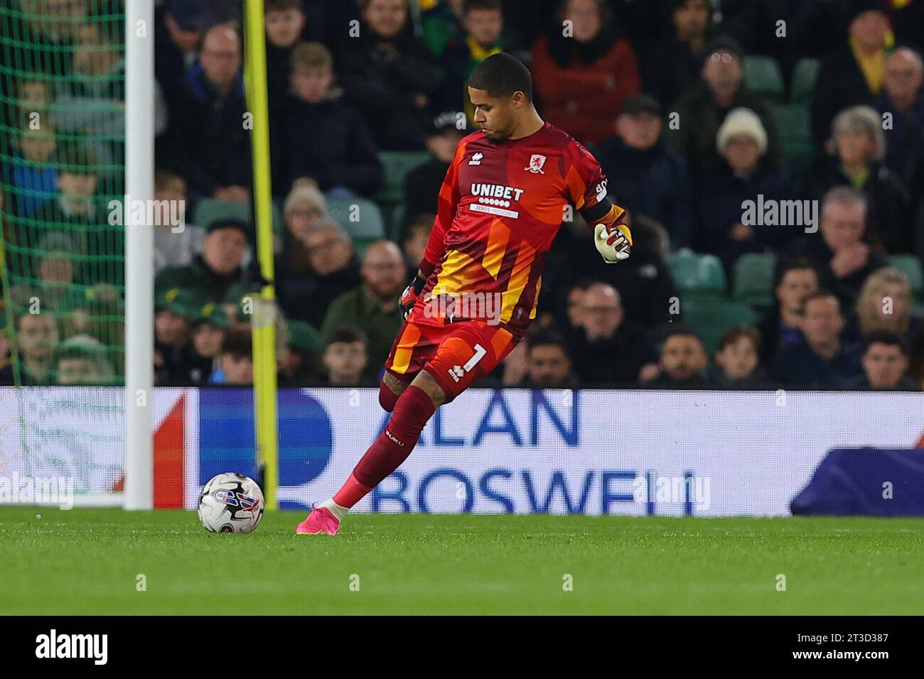 Seny Dieng of Middlesbrough during the Sky Bet Championship match ...