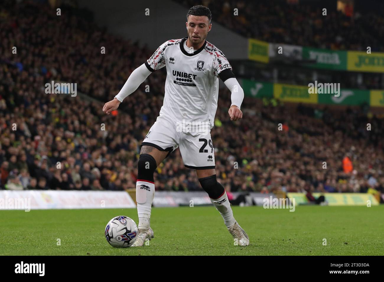 Sam Greenwood of Middlesbrough during the Sky Bet Championship match ...