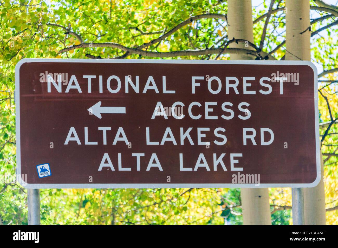 Autumn color along the San Juan Skyway Scenic Byway in Colorado. The ...
