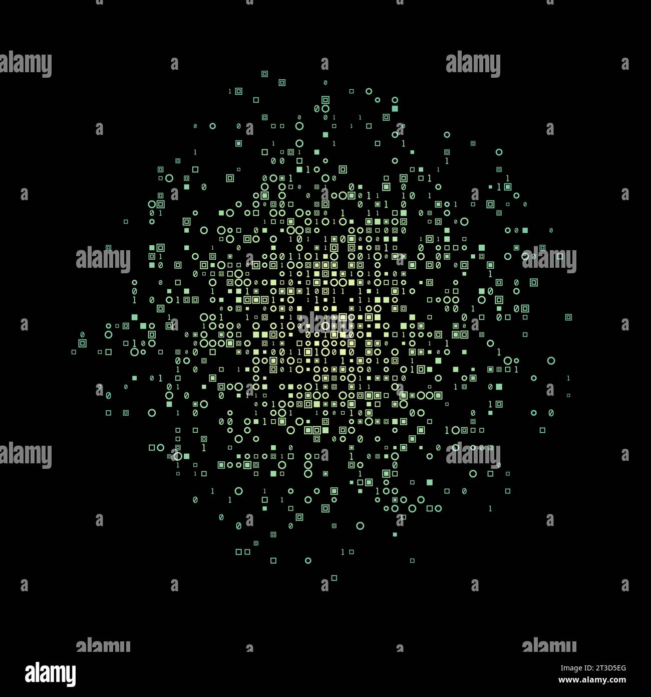 Artistic geometric matrix background in yellow blue colors. Classy ...