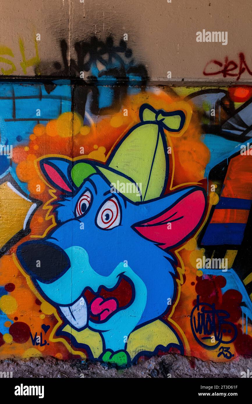 Albuquerque, New Mexico graffiti Stock Photo - Alamy