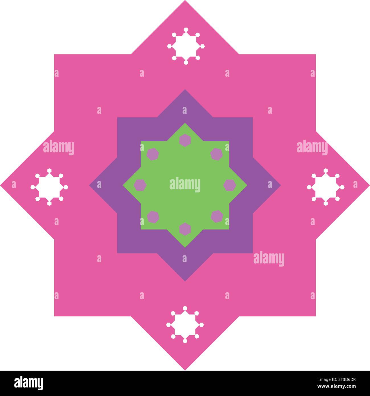 islamic star colored vector isolated Stock Vector Image & Art - Alamy