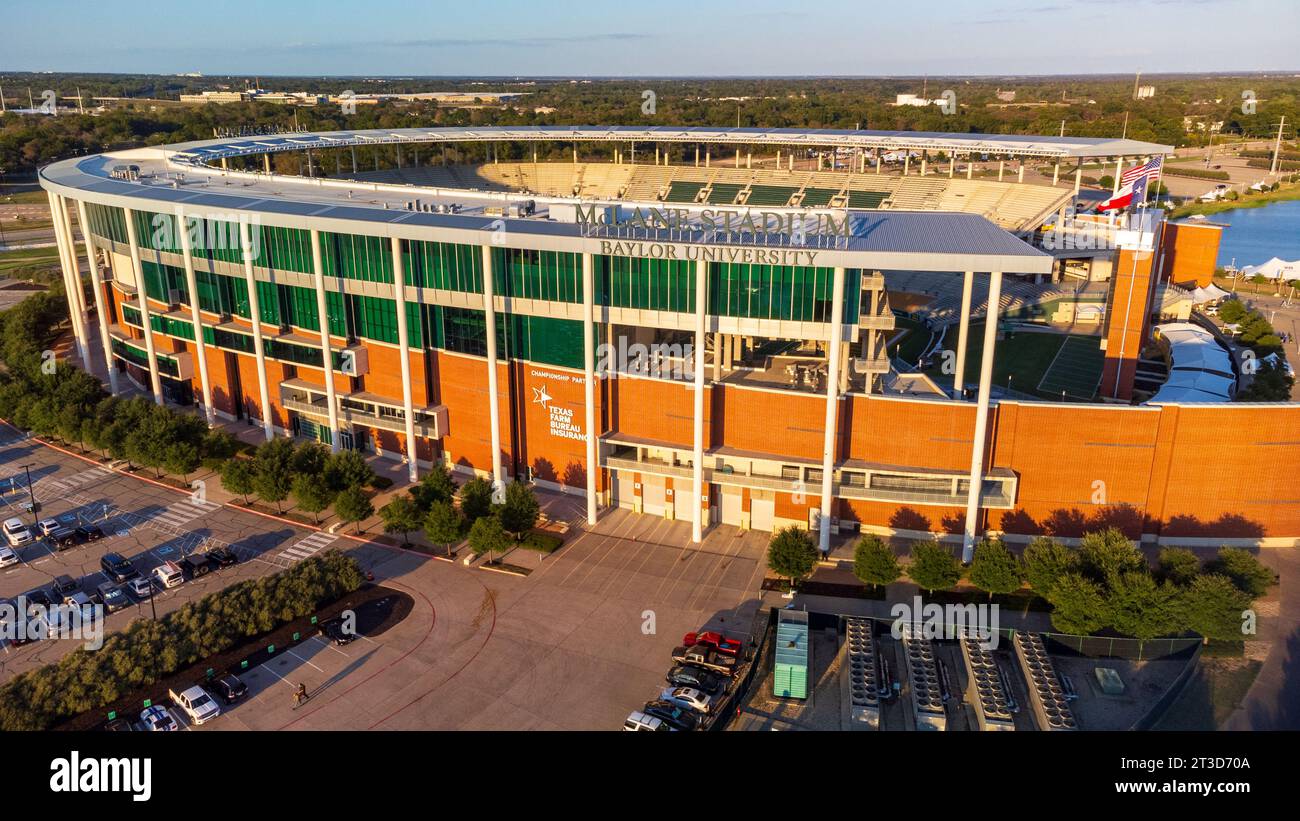 Waco, TX - September 22, 2023: McLane Stadium, home of the Baylor ...
