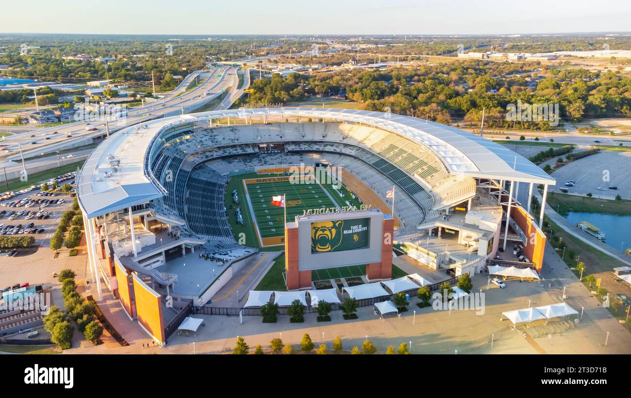 Waco, TX - September 22, 2023: McLane Stadium, home of the Baylor ...