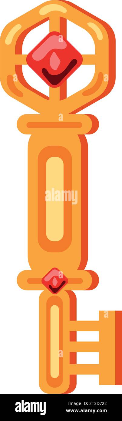 key video game with ruby vector isolated Stock Vector Image & Art - Alamy