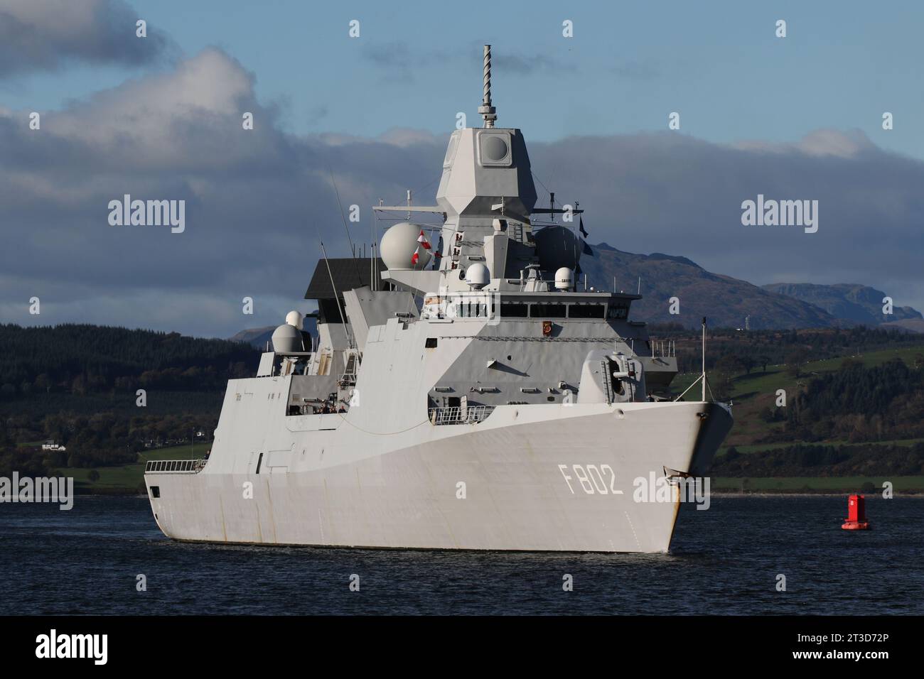Zr. Ms. De Zeven Provinciën (F802), a De Zeven Provinciën-class air ...