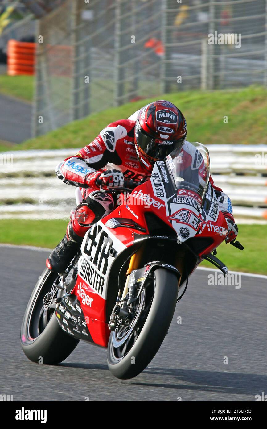 Tommy Bridewell - BeerMonster Ducati - riding Ducati 46 in the 2023 ...