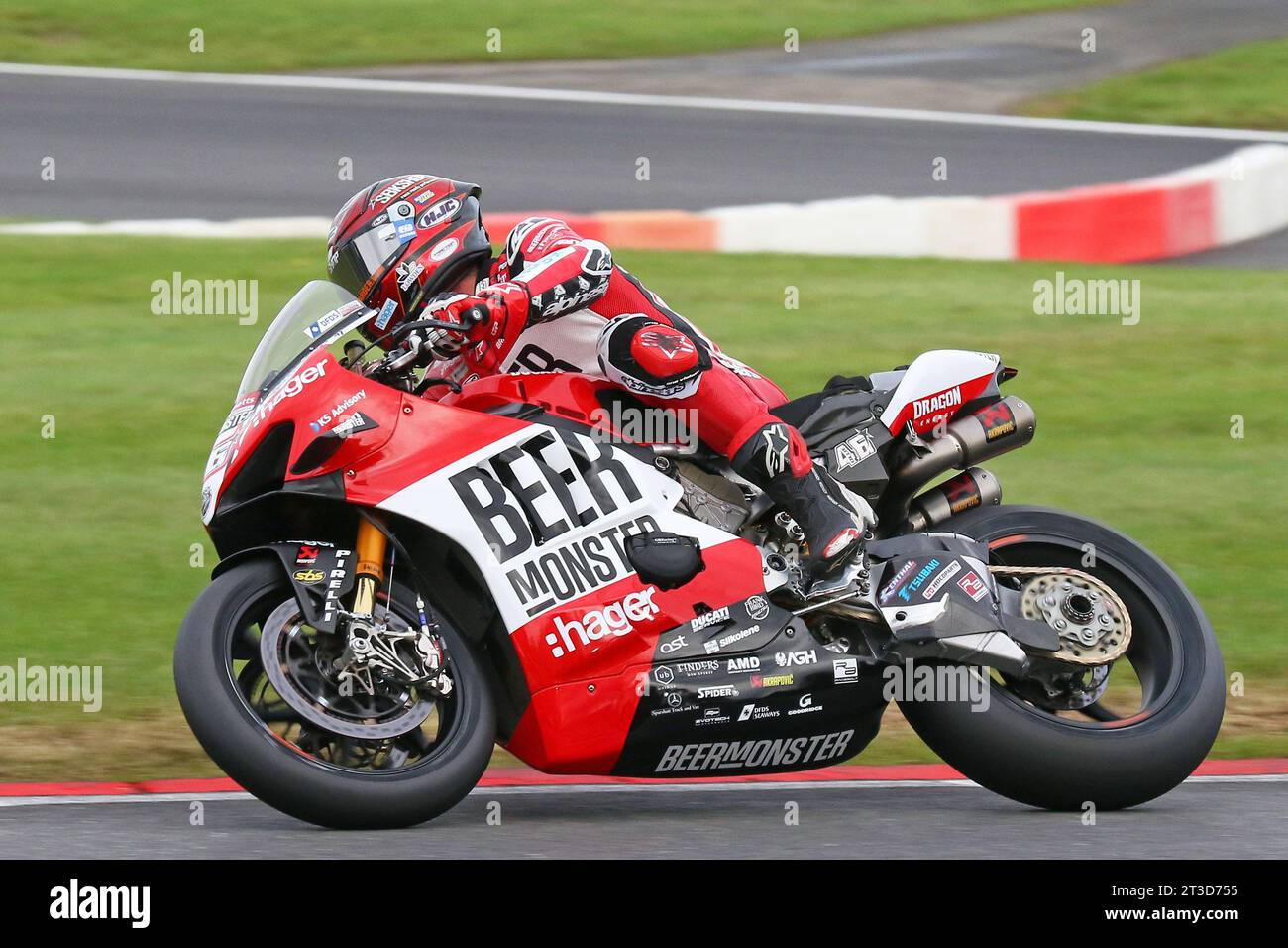 Tommy Bridewell - BeerMonster Ducati - riding Ducati 46 in the 2023 ...