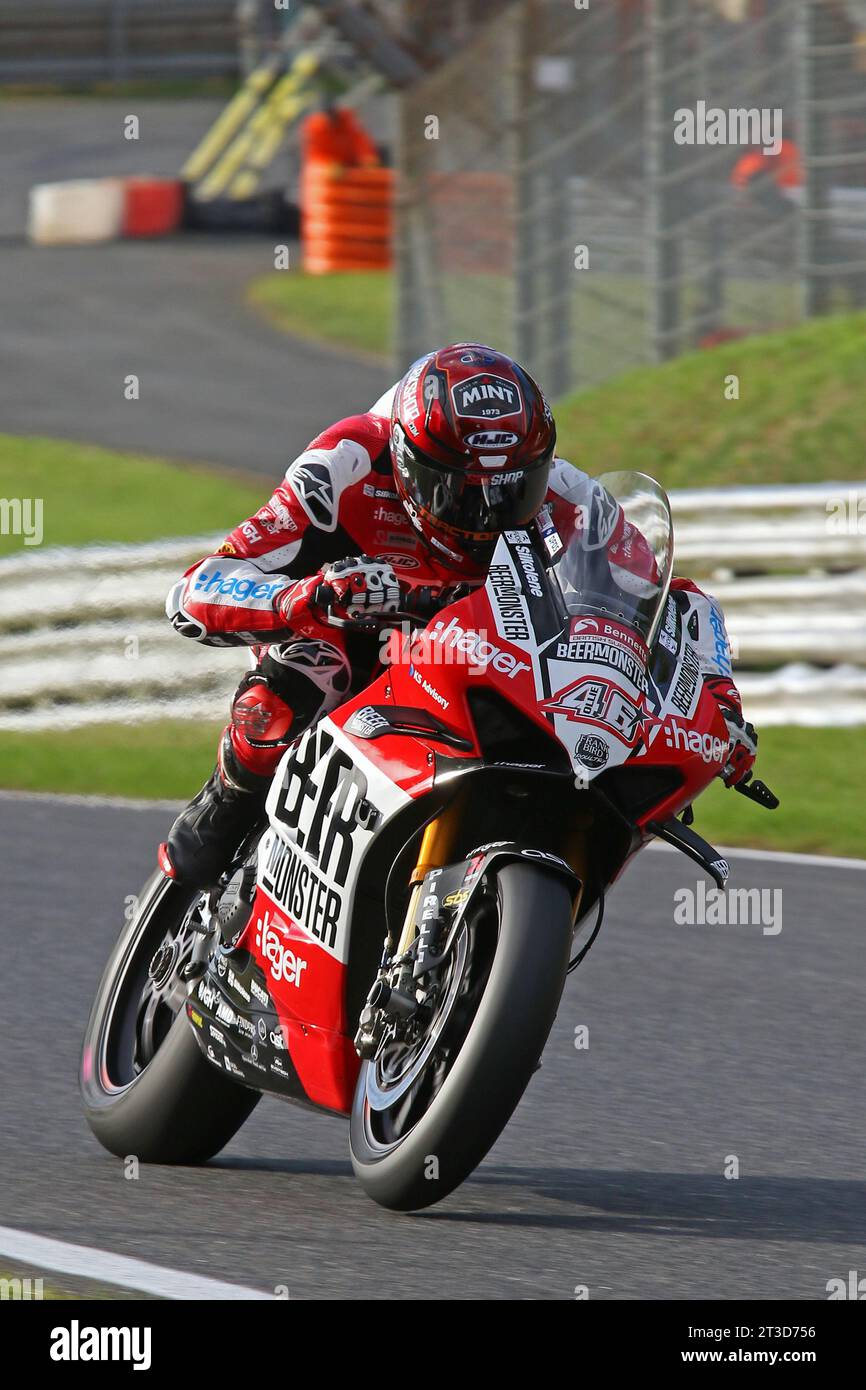 Tommy Bridewell - BeerMonster Ducati - riding Ducati 46 in the 2023 ...