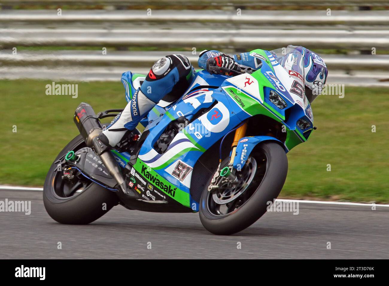 Brayden Elliott - DAO Racing Kawasaki - riding Kawasaki 51 in the 2023 ...