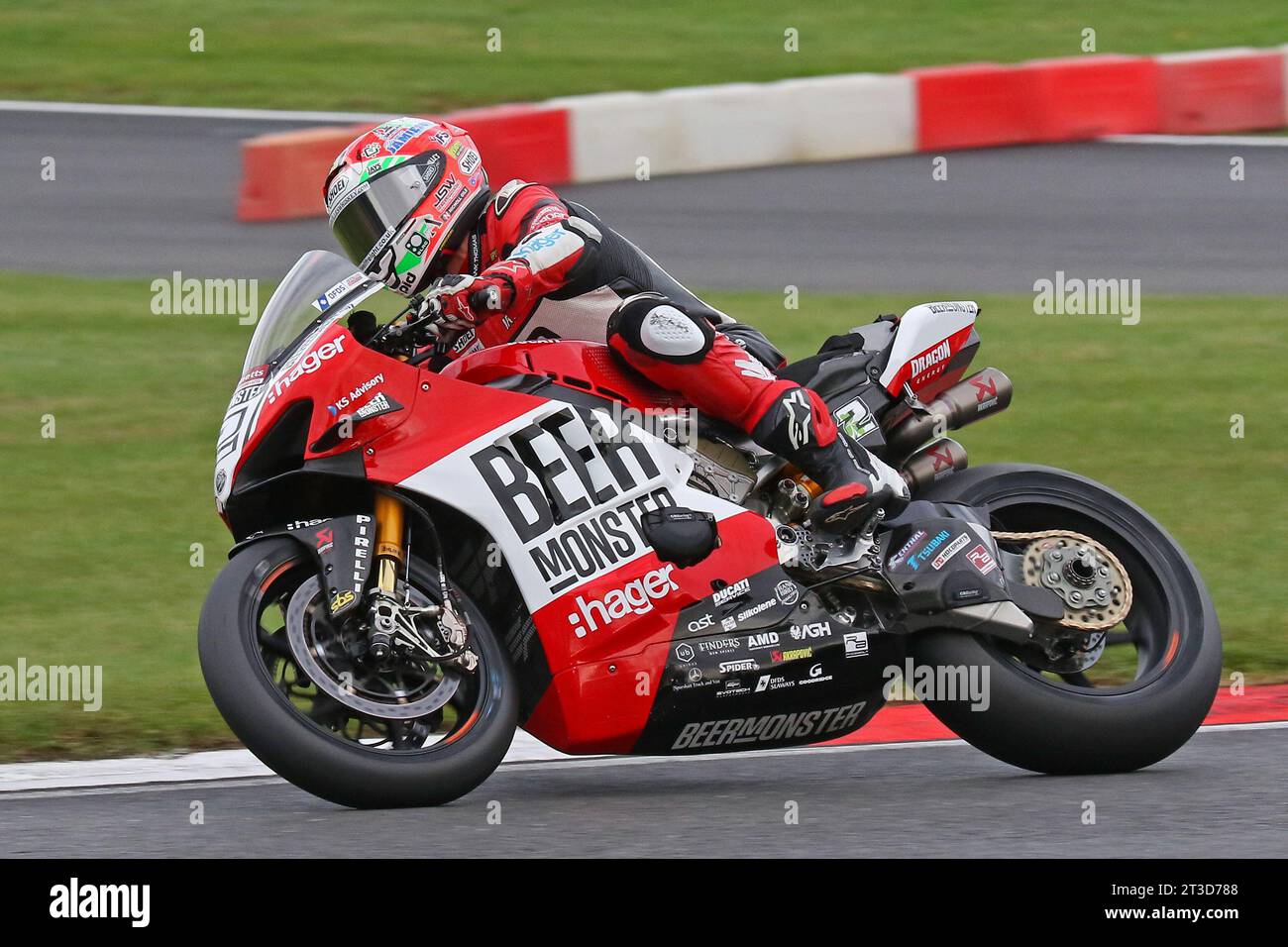 Glenn Irwin - BeerMonster Ducati - riding Ducati 2 in the 2023 British ...