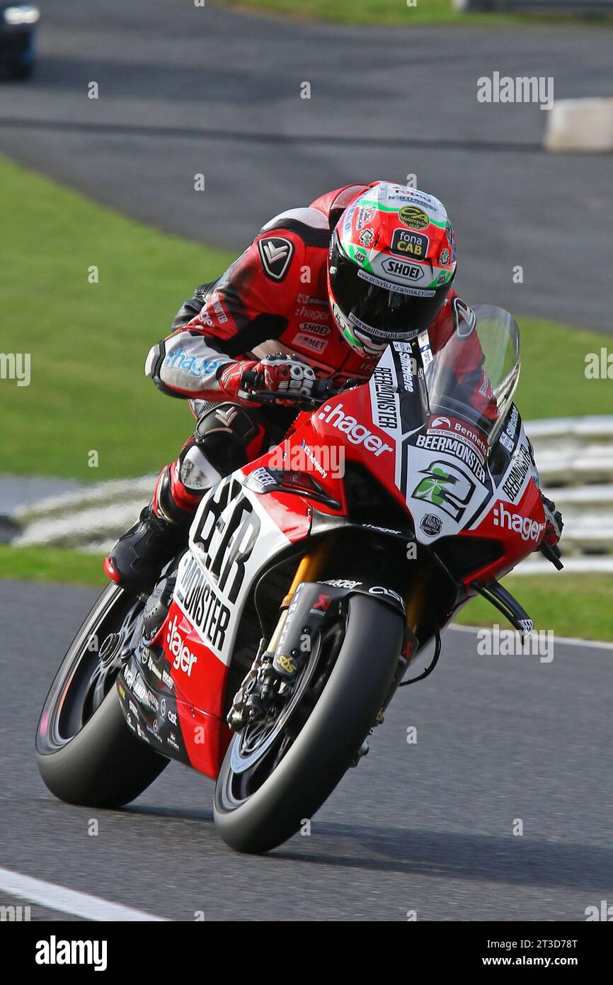 Glenn Irwin - BeerMonster Ducati - riding Ducati 2 in the 2023 British ...