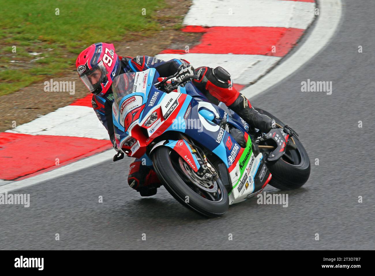 Bradley Perie - Lee Hardy Racing Kawasaski - riding Kawasaki 97 in the ...