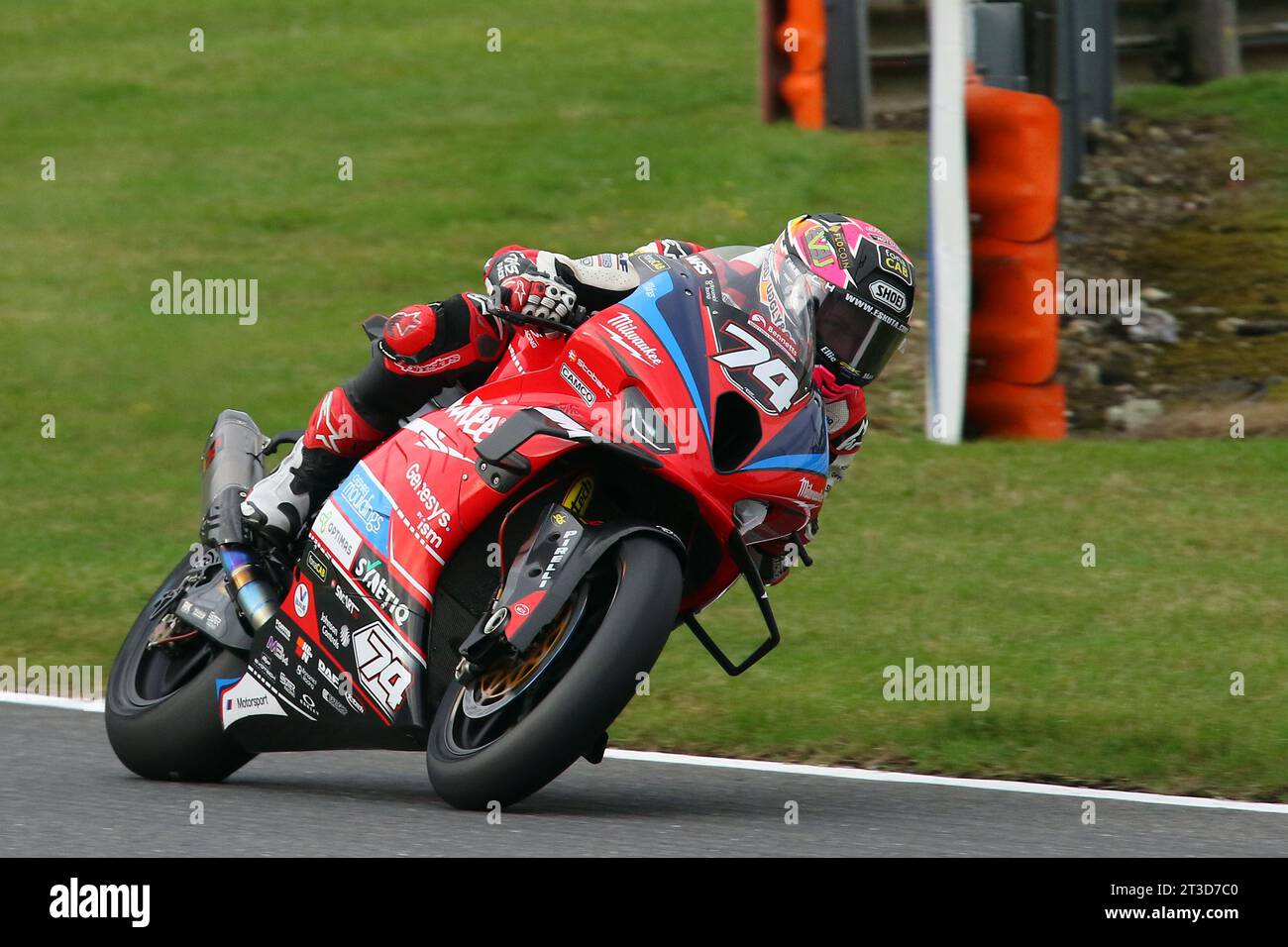 Davy Todd - Milwaukee BMW Motorrad - riding BMW 74 in the 2023 British ...