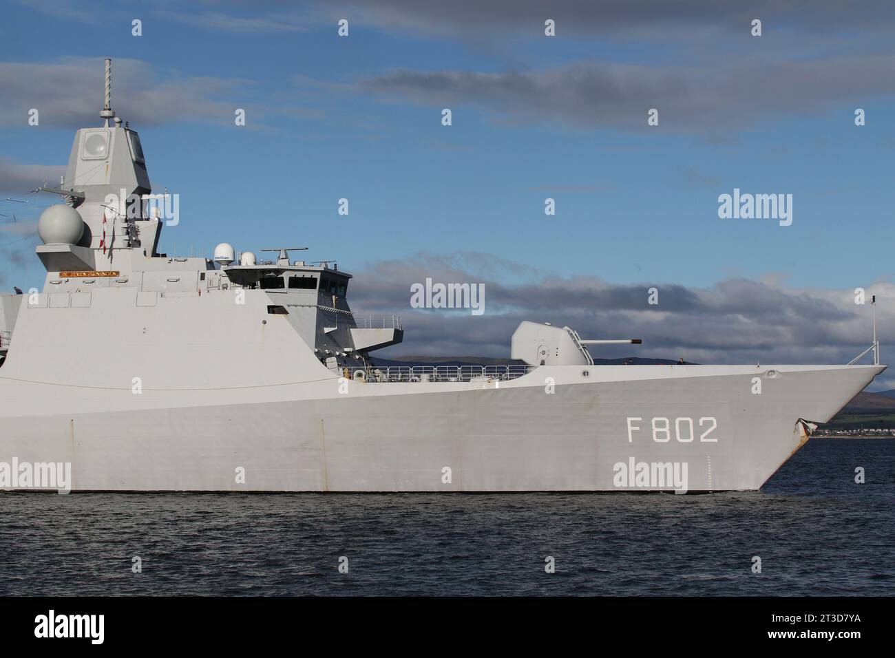 Zr. Ms. De Zeven Provinciën (F802), a De Zeven Provinciën-class air defence and command frigate ...