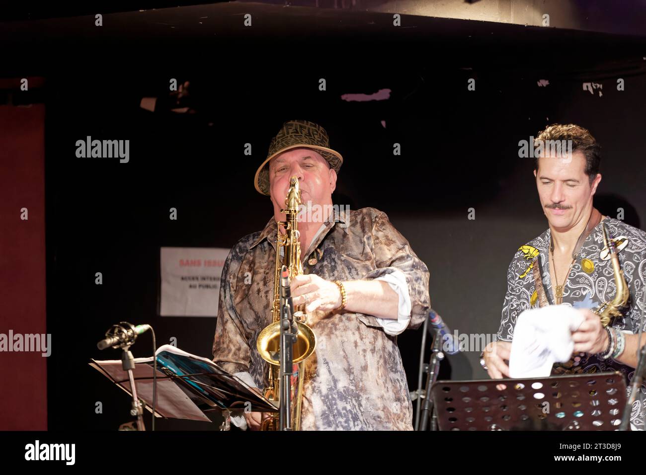 Paris, France. 10th Oct, 2023. Toure Heritage performs in concert ...