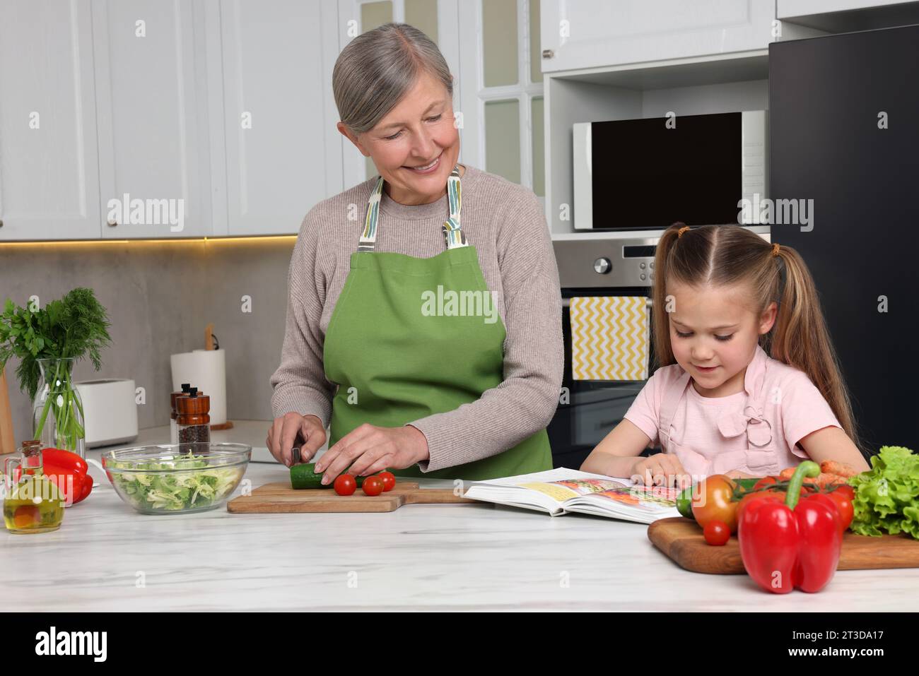 Granny school hi-res stock photography and images - Alamy