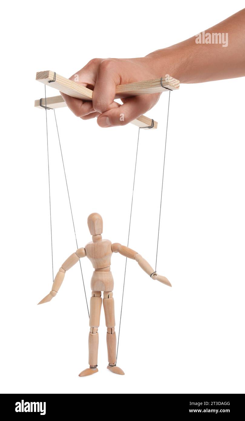 Brain with puppet strings hi-res stock photography and images - Alamy