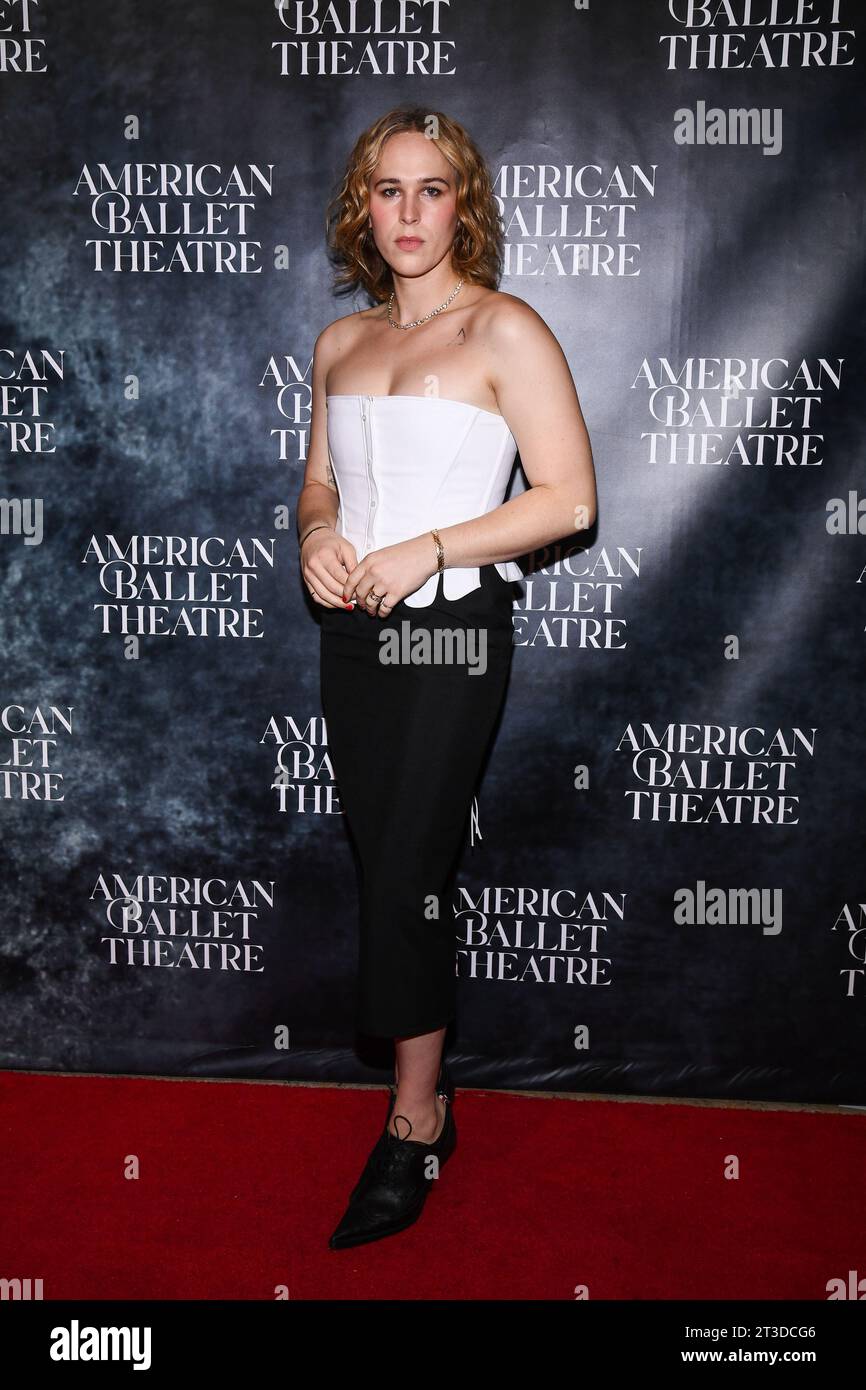 New York, USA. 24th Oct, 2023. Tommy Dorfman walking on the red carpet ...