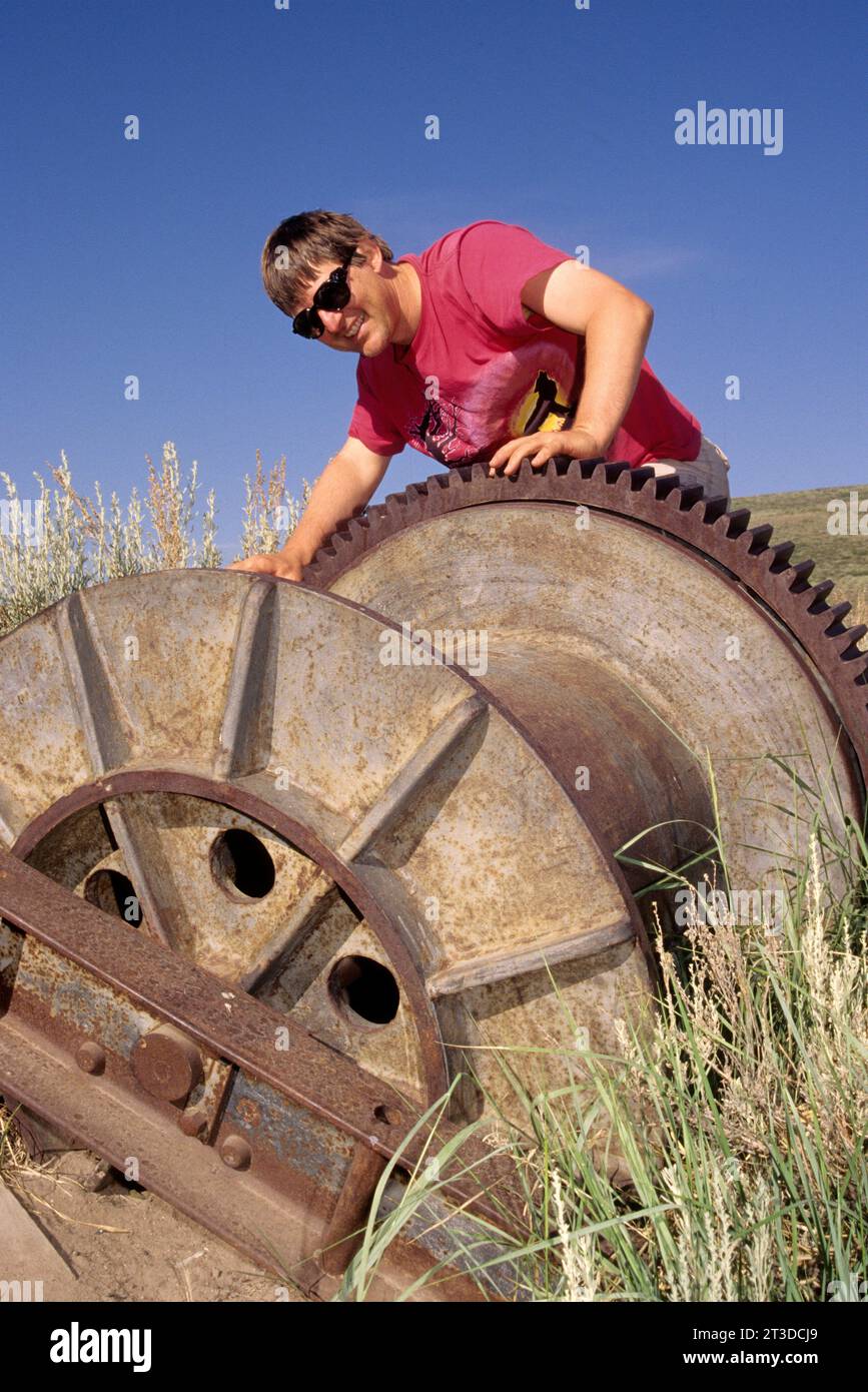 Rusted mining equipment hi-res stock photography and images - Alamy