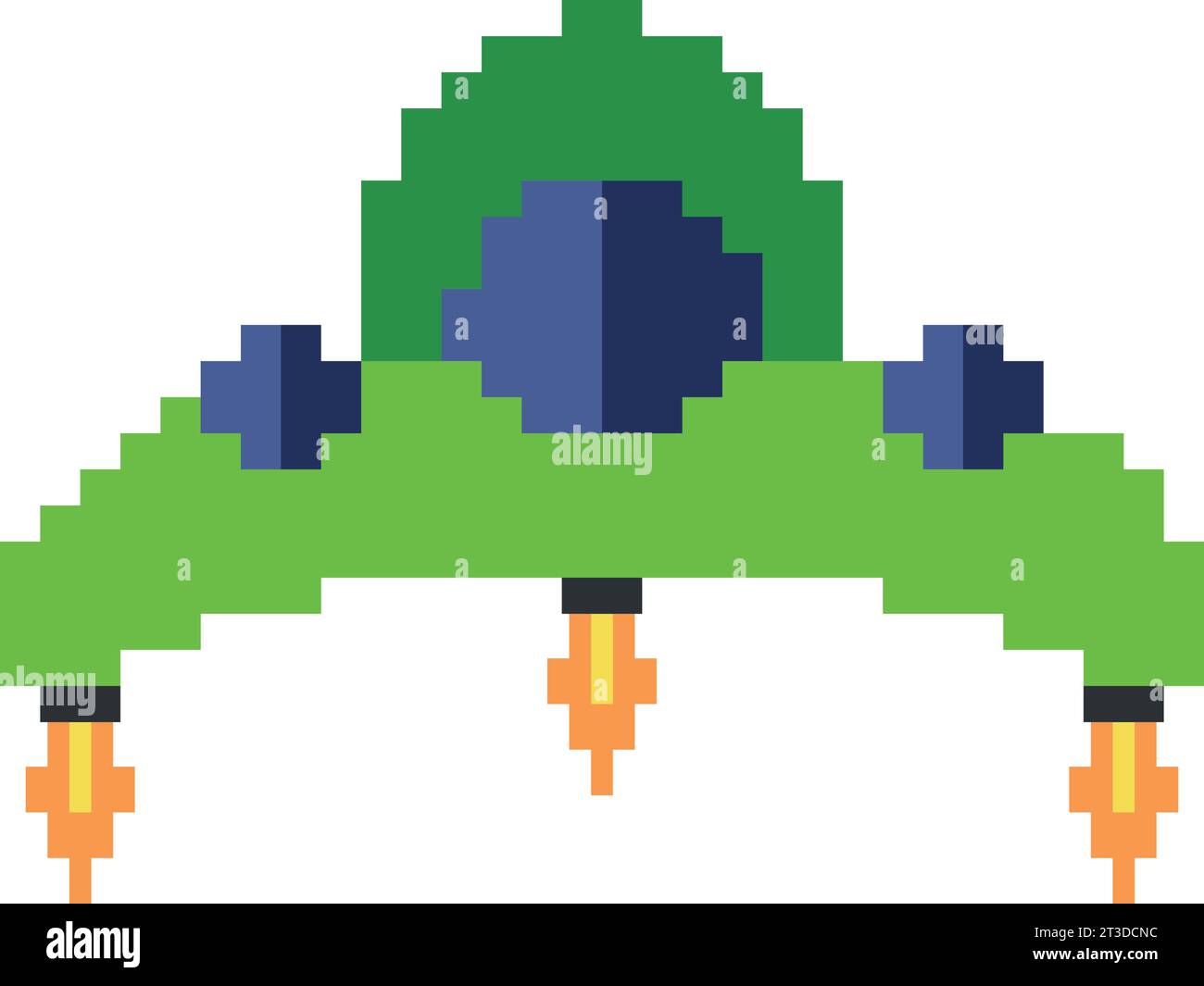 battle ship pixels illustration vector isolated Stock Vector Image ...