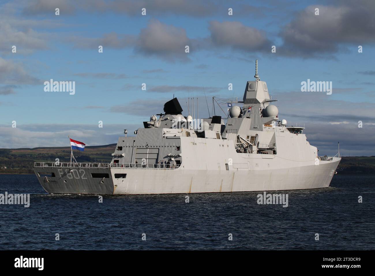 Zr. Ms. De Zeven Provinciën (F802), a De Zeven Provinciën-class air ...
