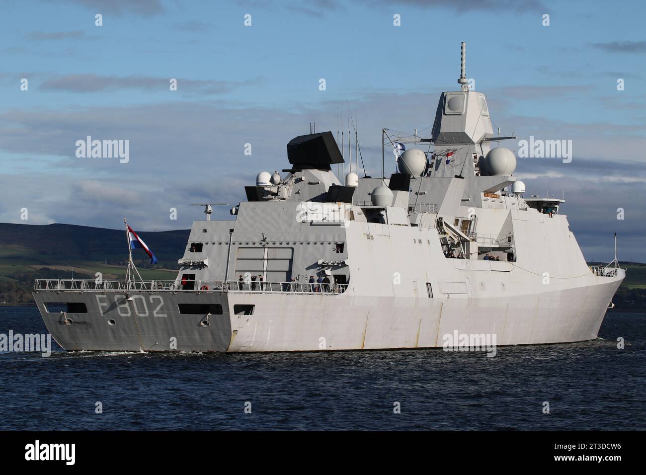 Zr. Ms. De Zeven Provinciën (F802), a De Zeven Provinciën-class air ...