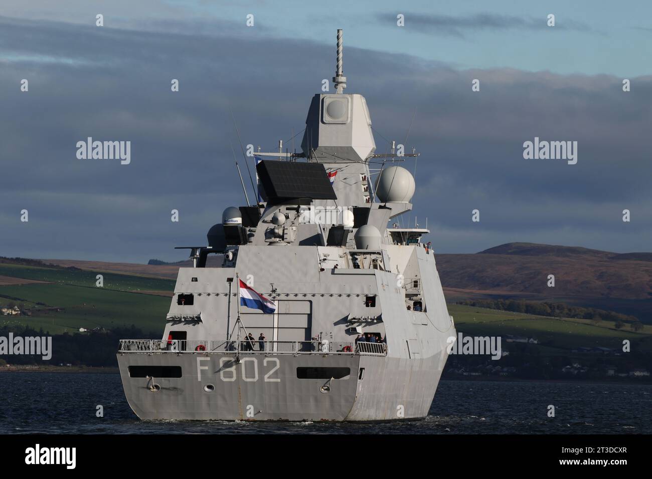 Zr. Ms. De Zeven Provinciën (F802), a De Zeven Provinciën-class air defence and command frigate ...