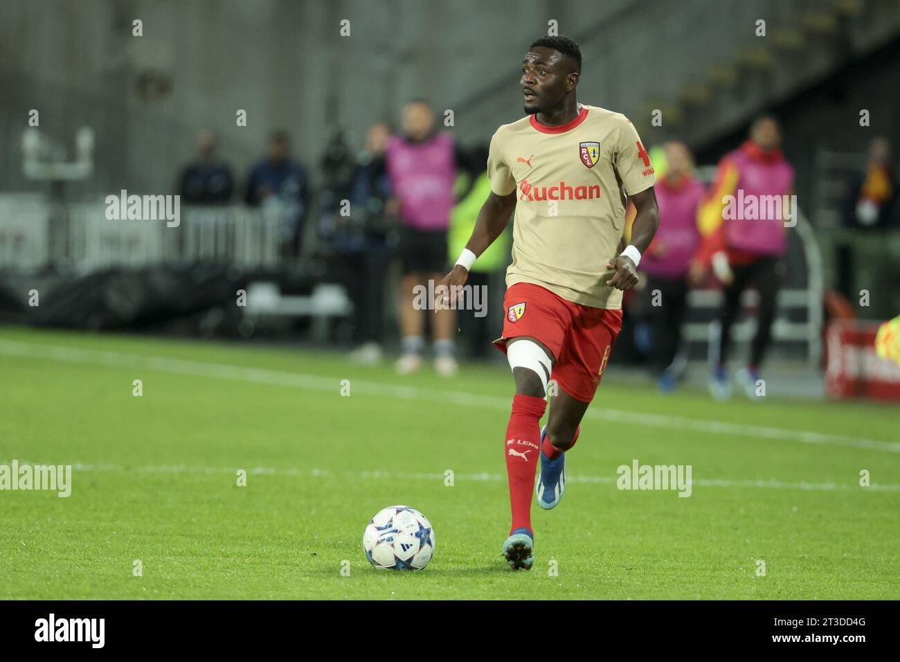 Salis Abdul Samed of Lens during the UEFA Champions League, Group B ...