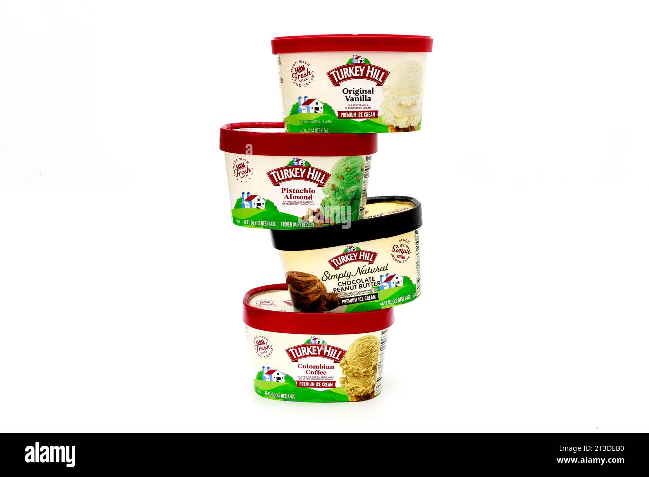 Freezer ice cream carton hi-res stock photography and images - Alamy