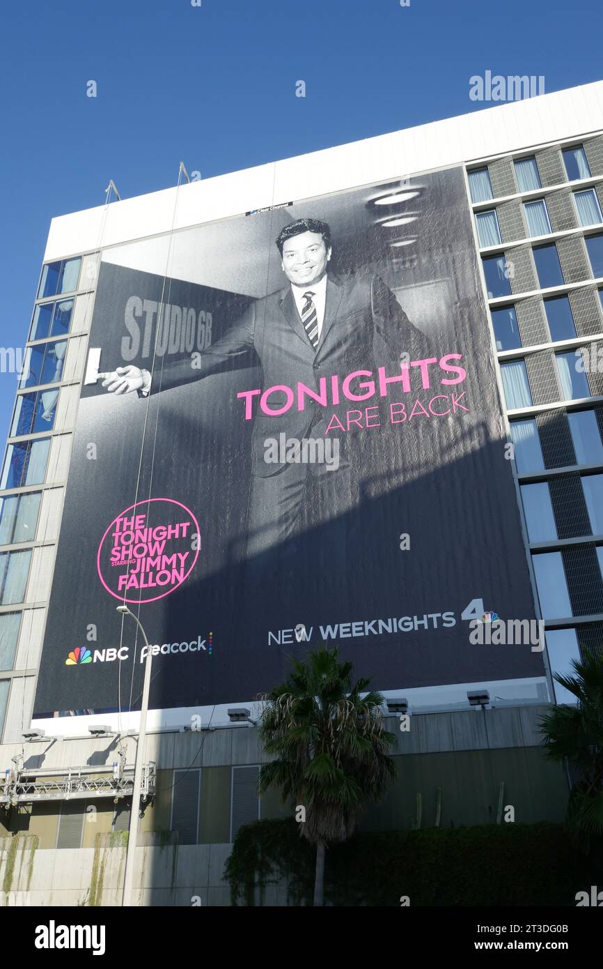 Los Angeles, California, USA 17th October 2023 The Tonight Show Jimmy ...