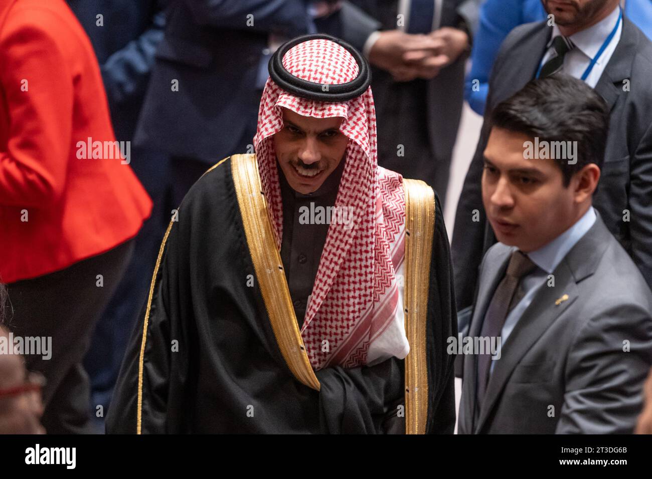 Prince Faisal bin Farhan A.F. Al Furhan Al- Saud, Minister for Foreign ...