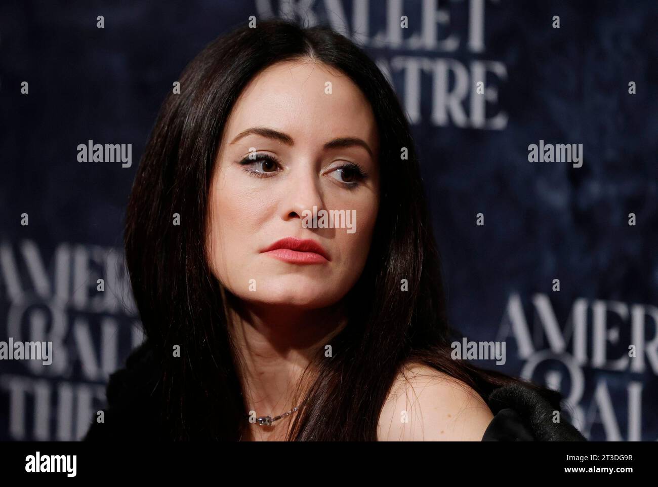 New York, United States. 24th Oct, 2023. Melanie Hamrick arrives on the ...