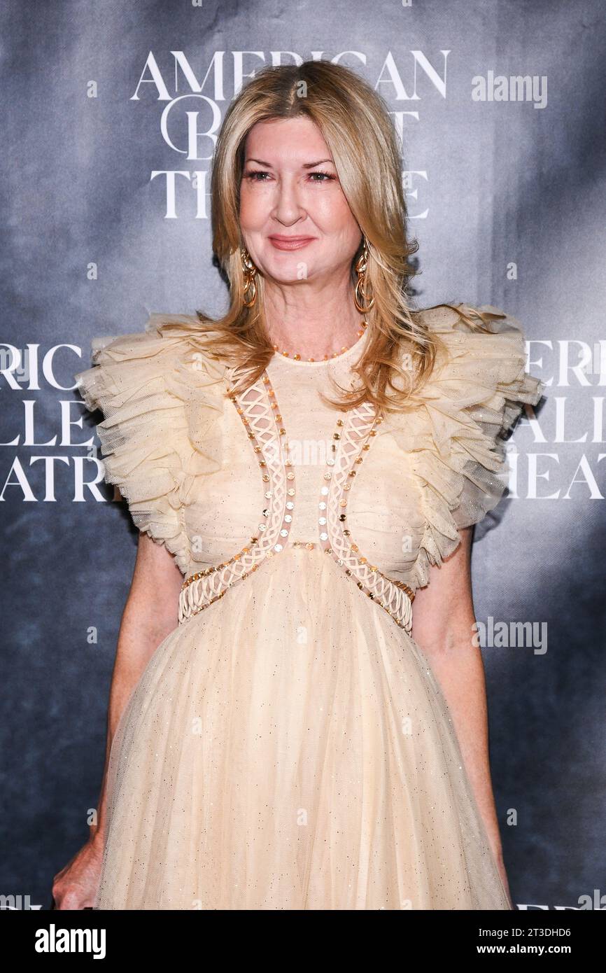 New York, USA. 24th Oct, 2023. Kathy Reilly walking on the red carpet ...